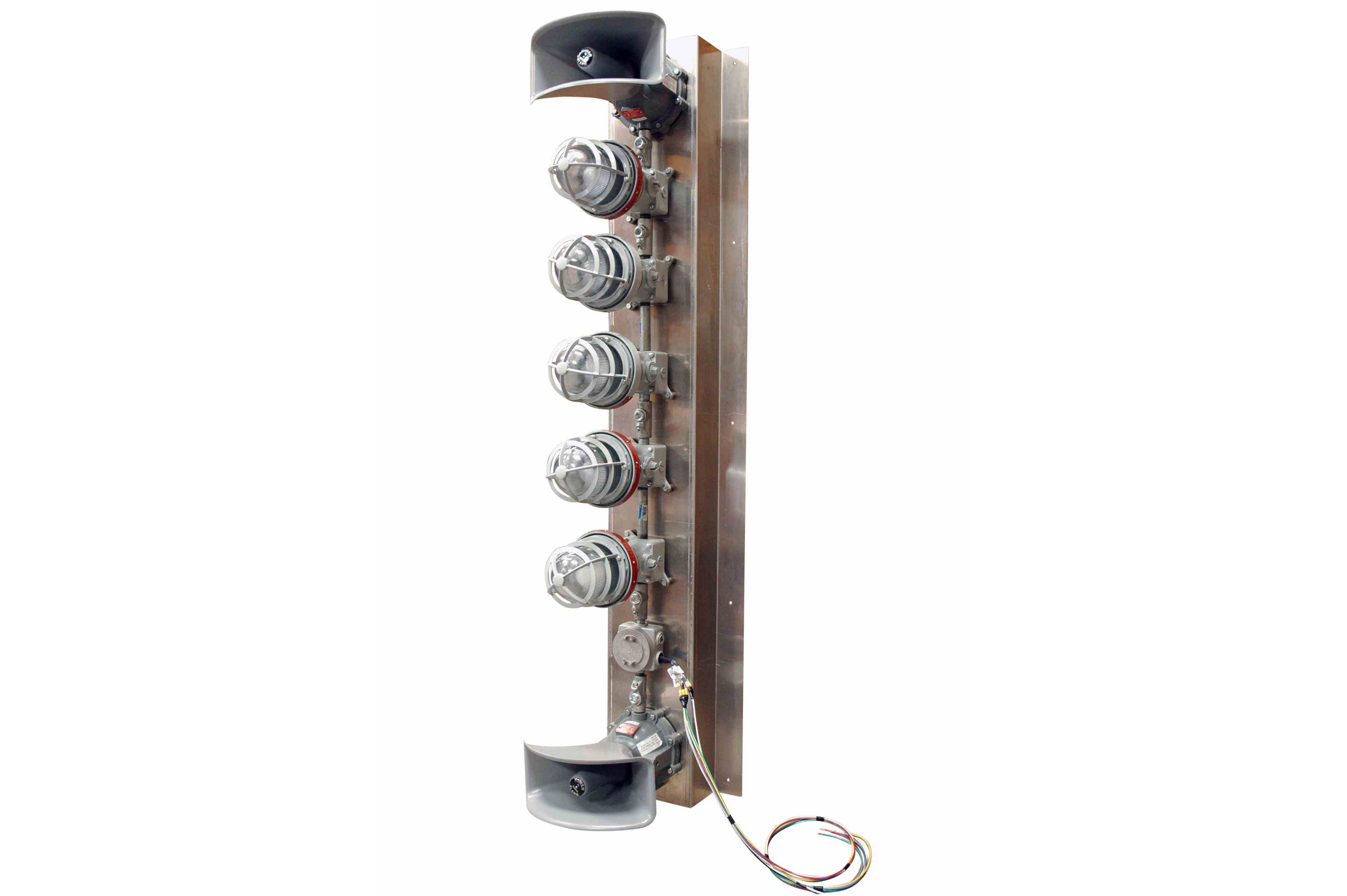Larson Electronics Explosion Proof Stack Light With 5 Color Class 1 0253