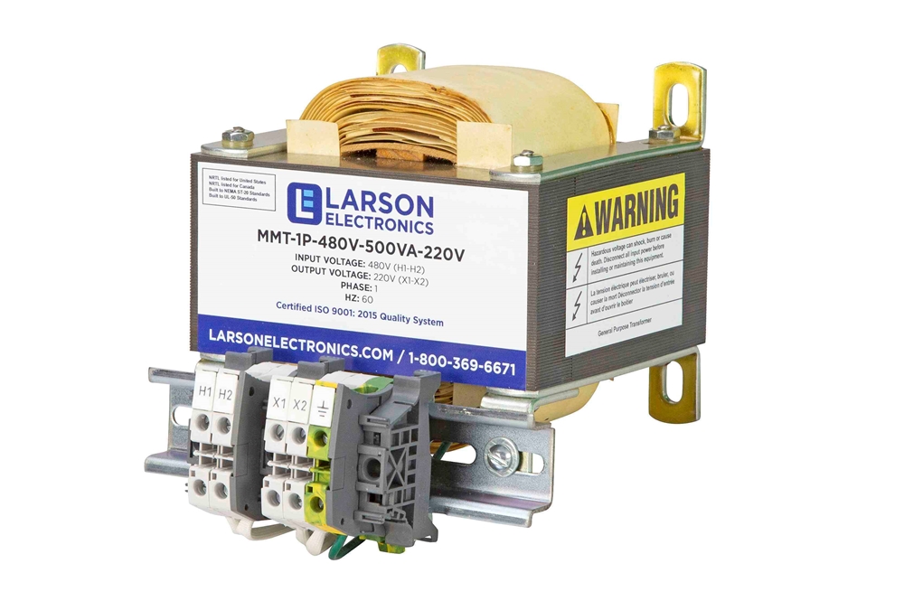 Larson Electronics - 1.2 kVA (1200 VA) Control Transformer - 380V ...